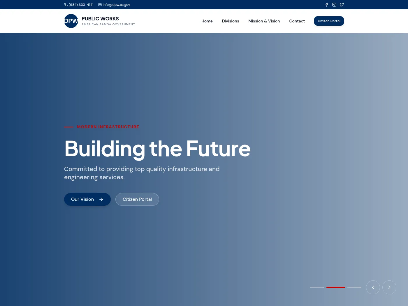 ASG Public Works Portal