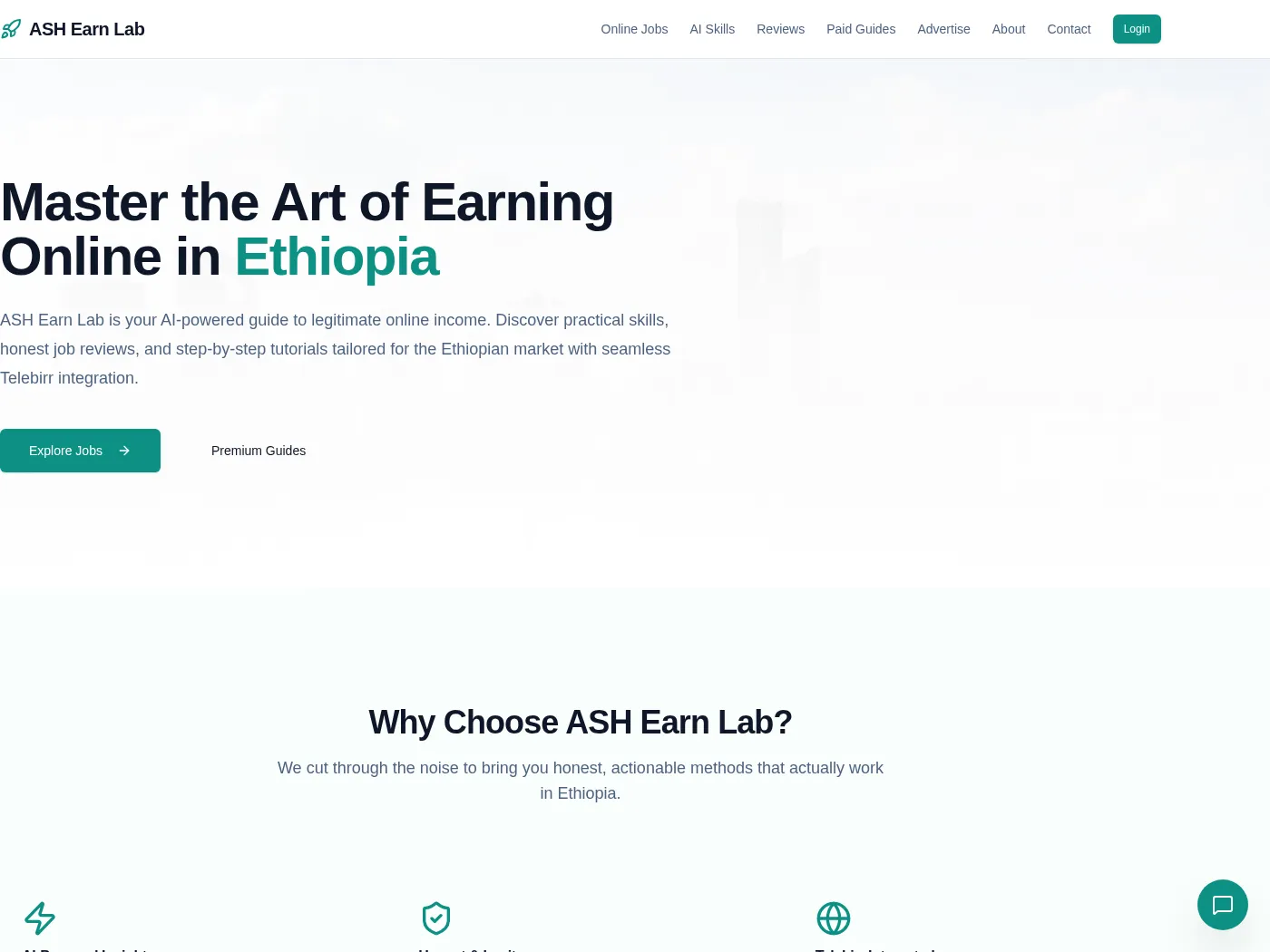 ASH Earn Lab
