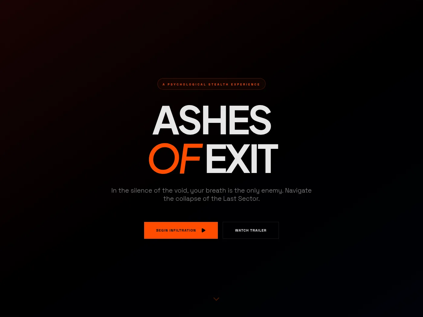 Ashes of Exit Web Demo