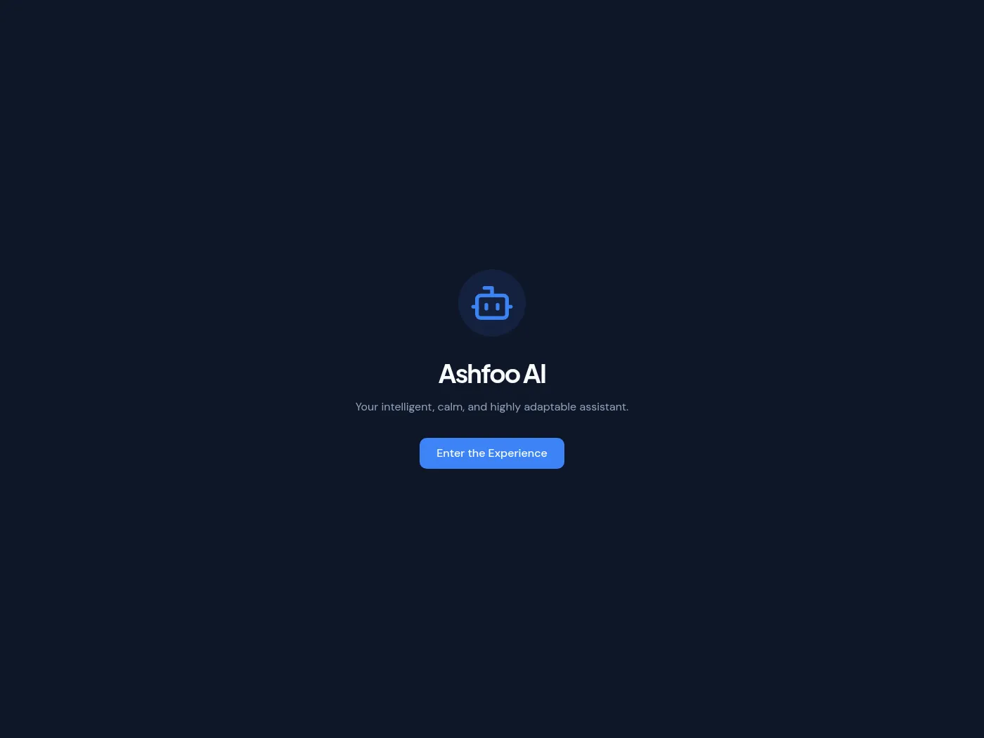 Ashfoo AI Assistant