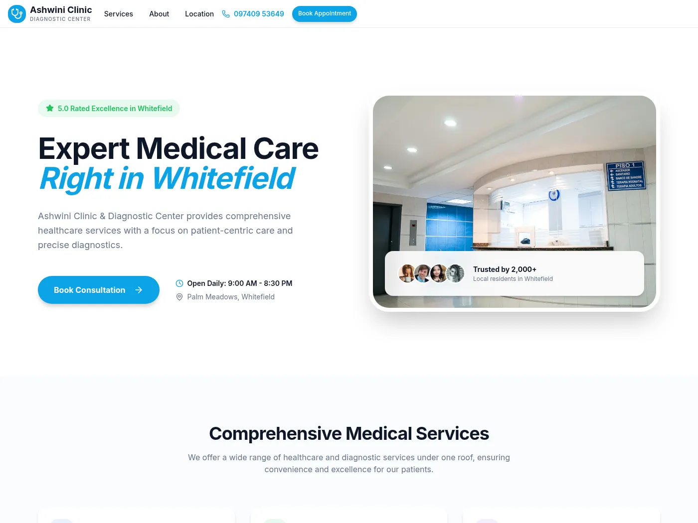 Ashwini Clinic Web