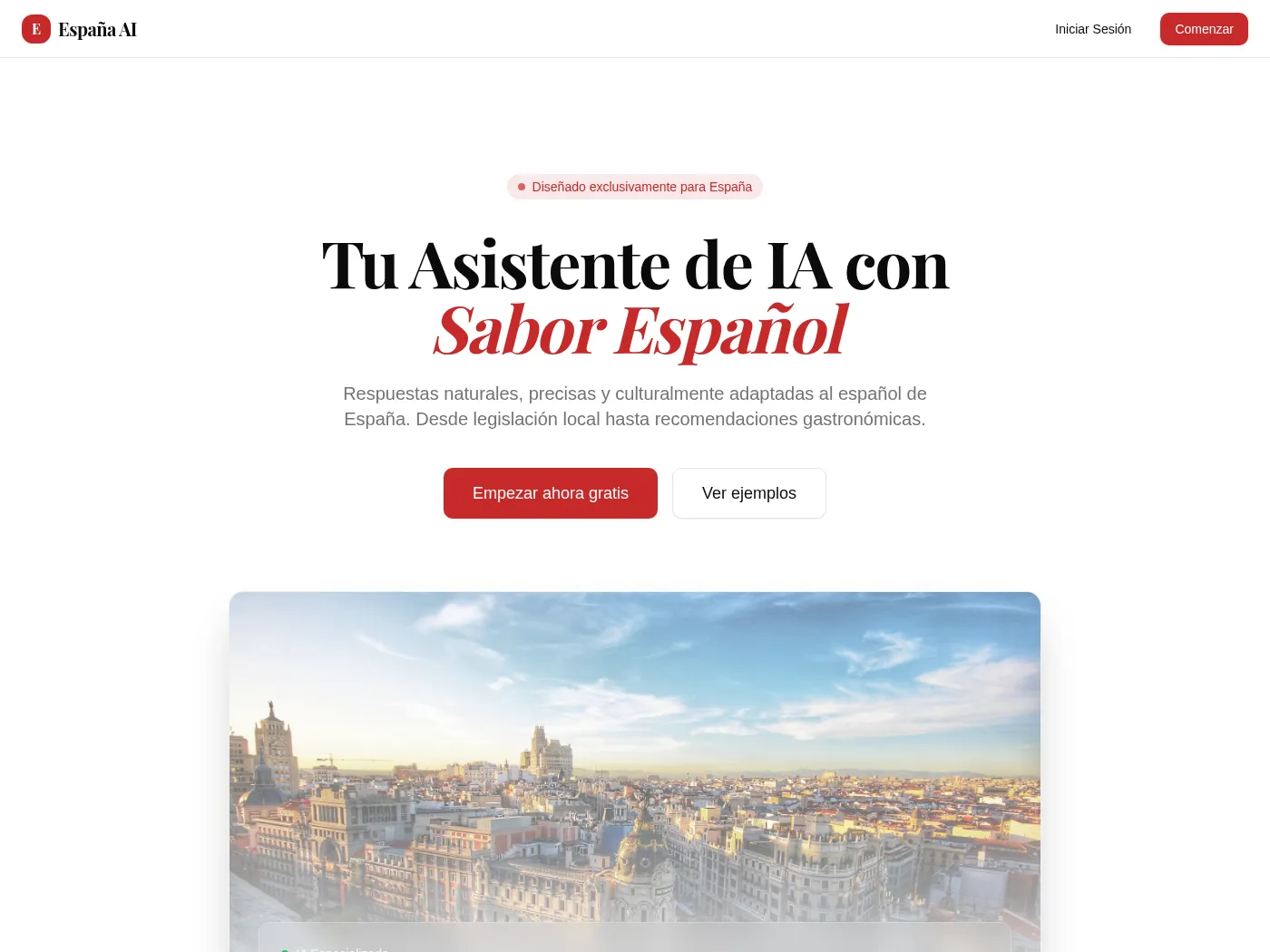 España Assistente AI