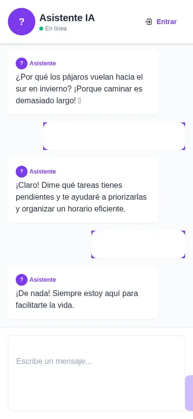 Asistente IA Inteligente