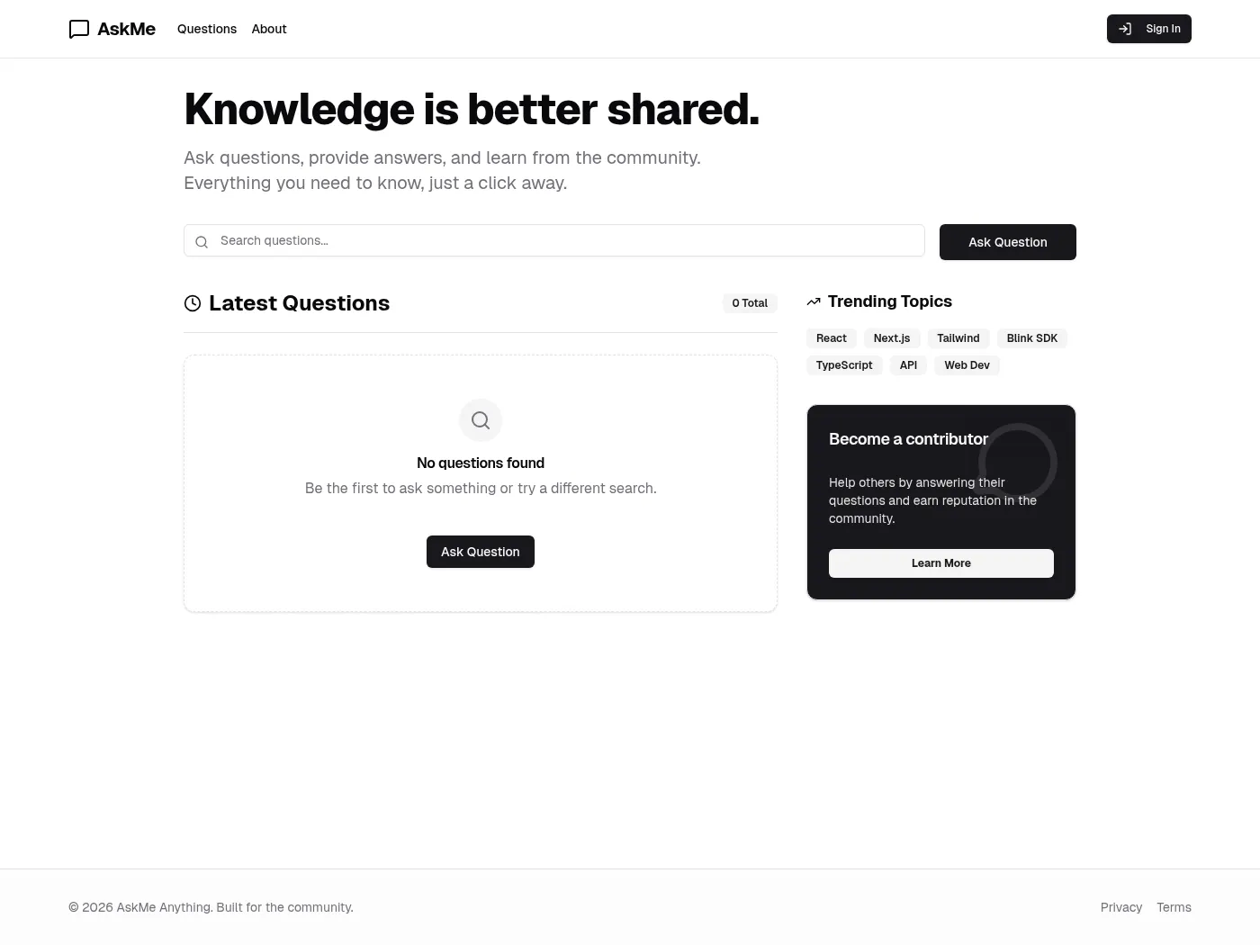 AskMe Anything