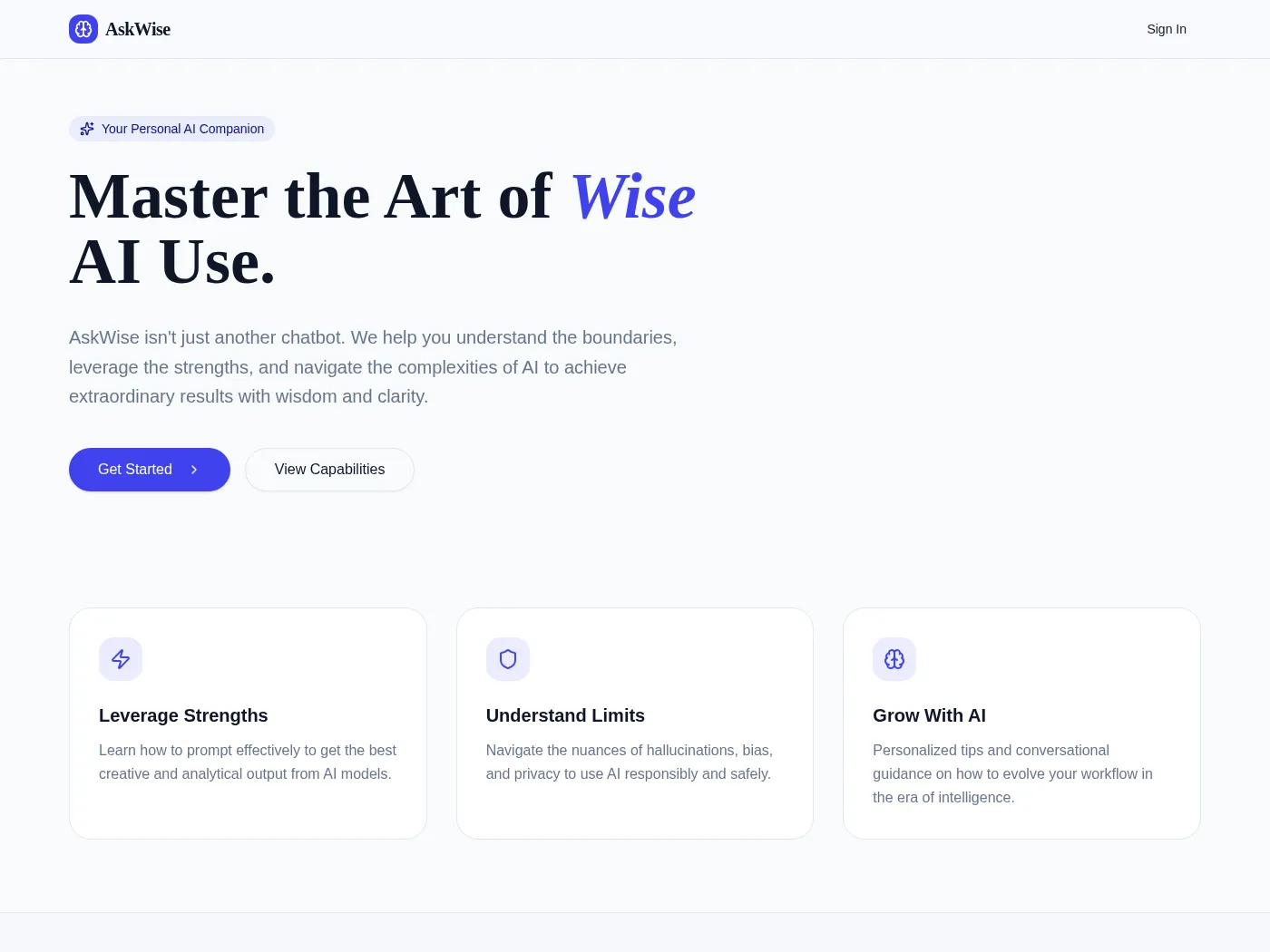 AskWise Assistant