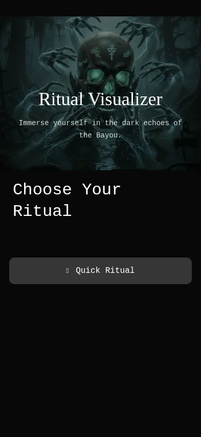 ASMR Dead Skull Visualizer