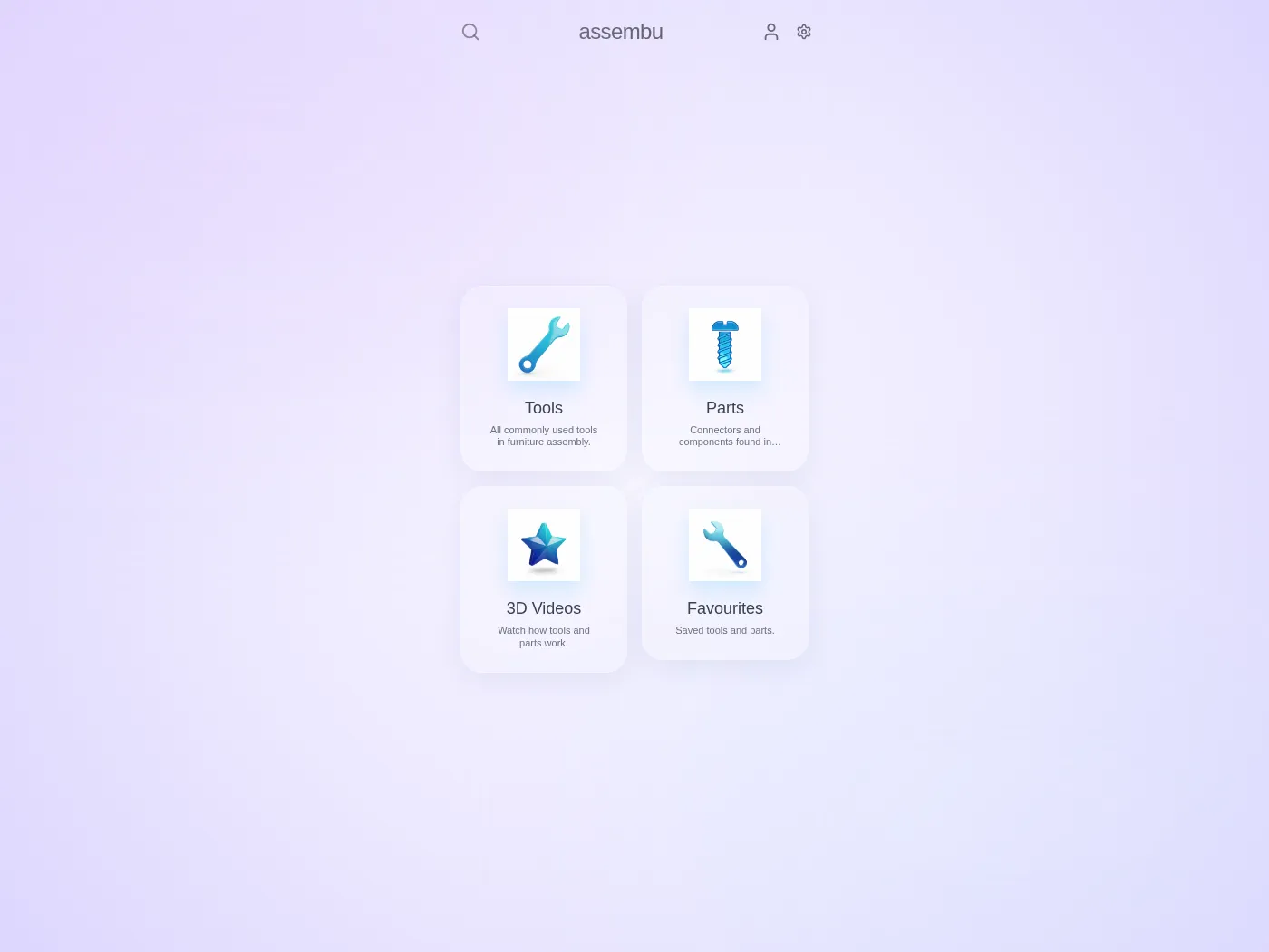 Assembu Home UI
