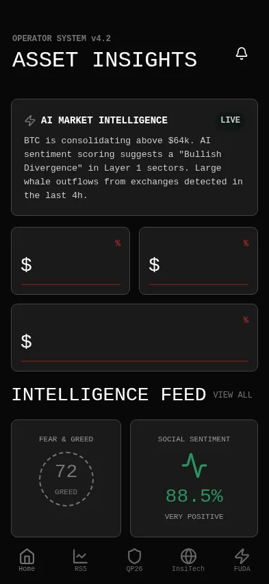 Asset Insights Crypto OS
