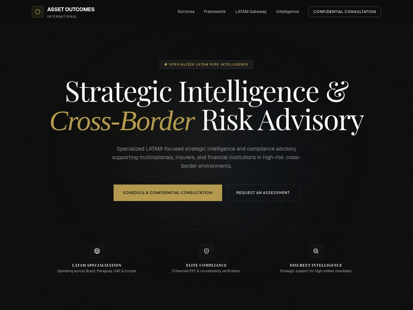 Asset Outcomes Relaunch