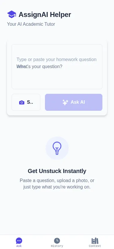 AssignAI Helper