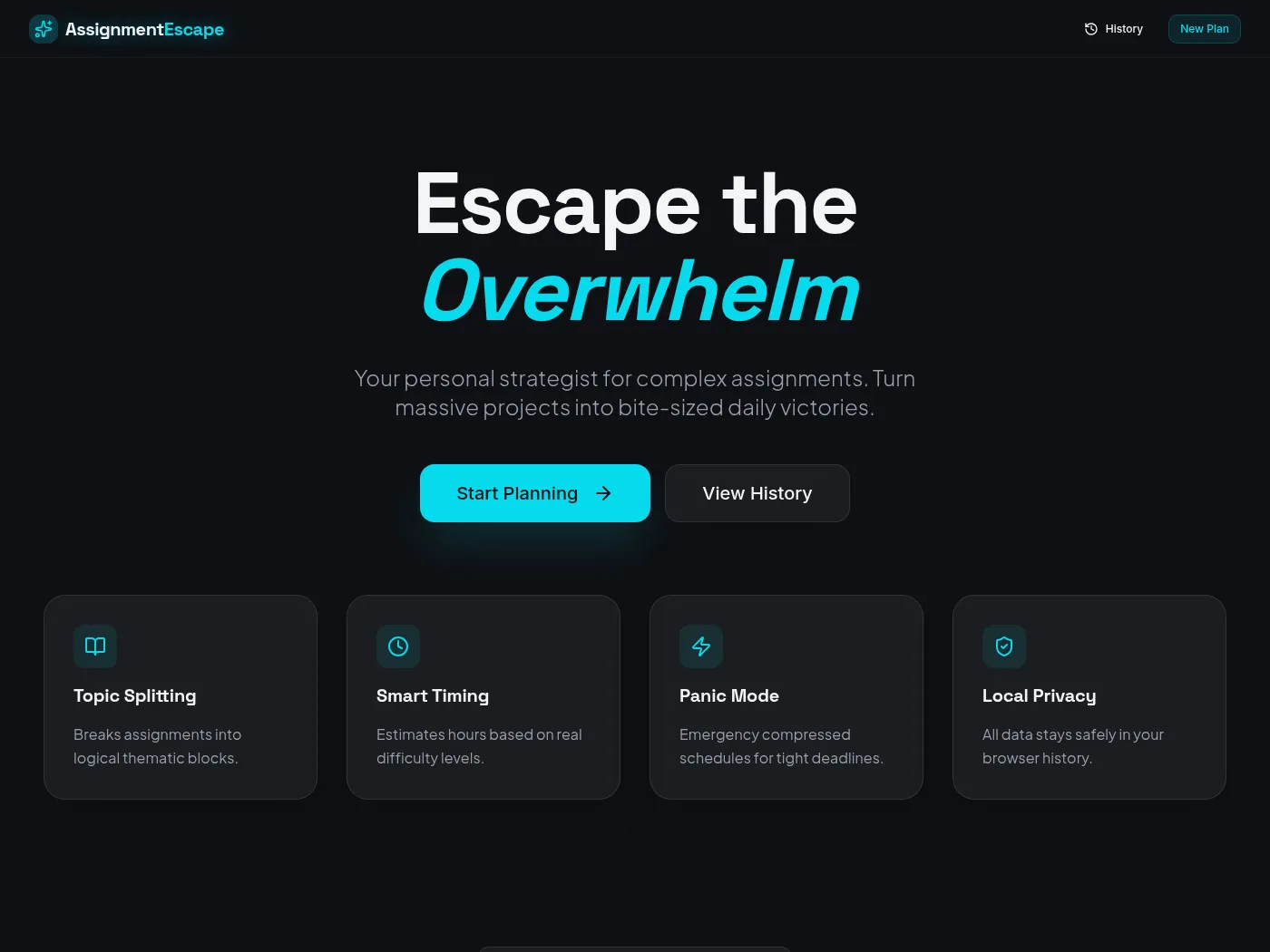 Assignment Escape