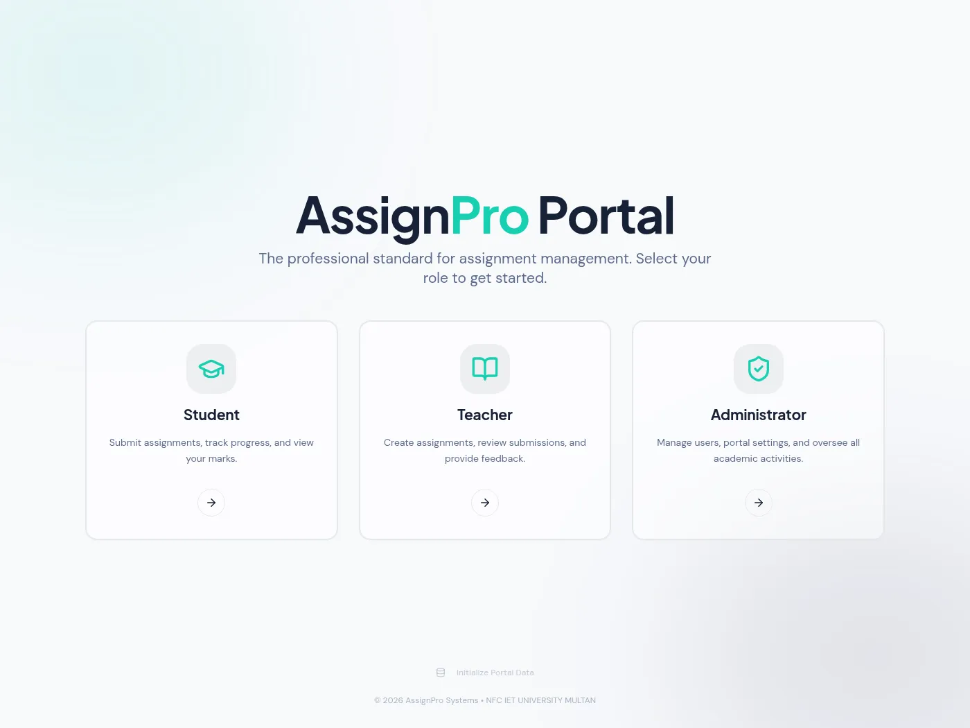 AssignPro Portal