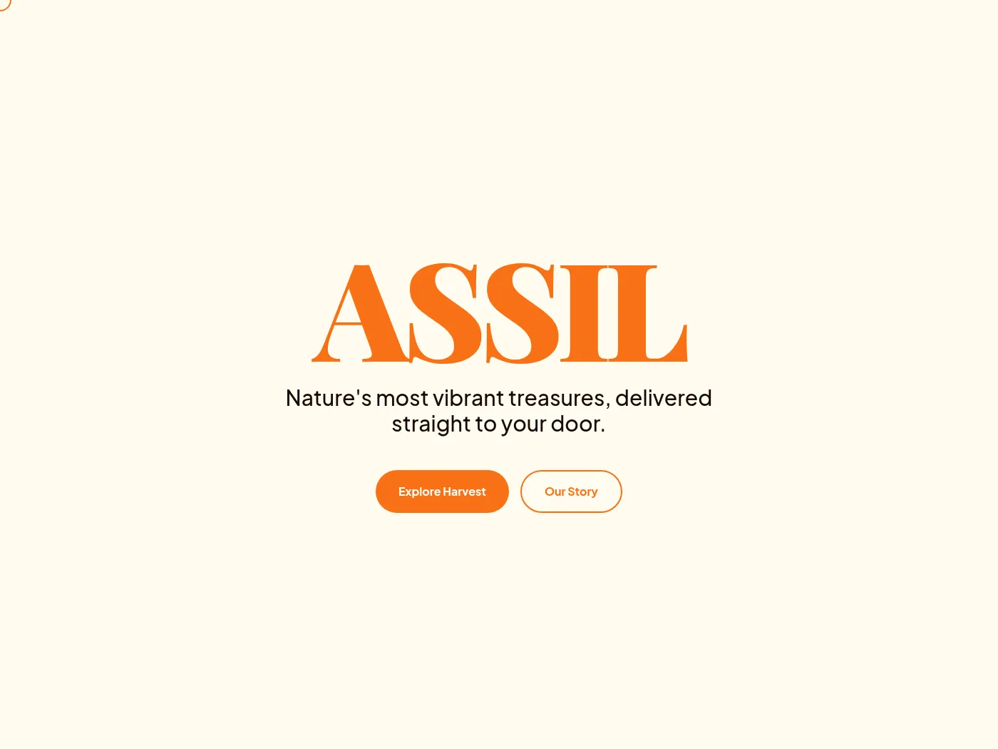 Assil Fruits Animated Site