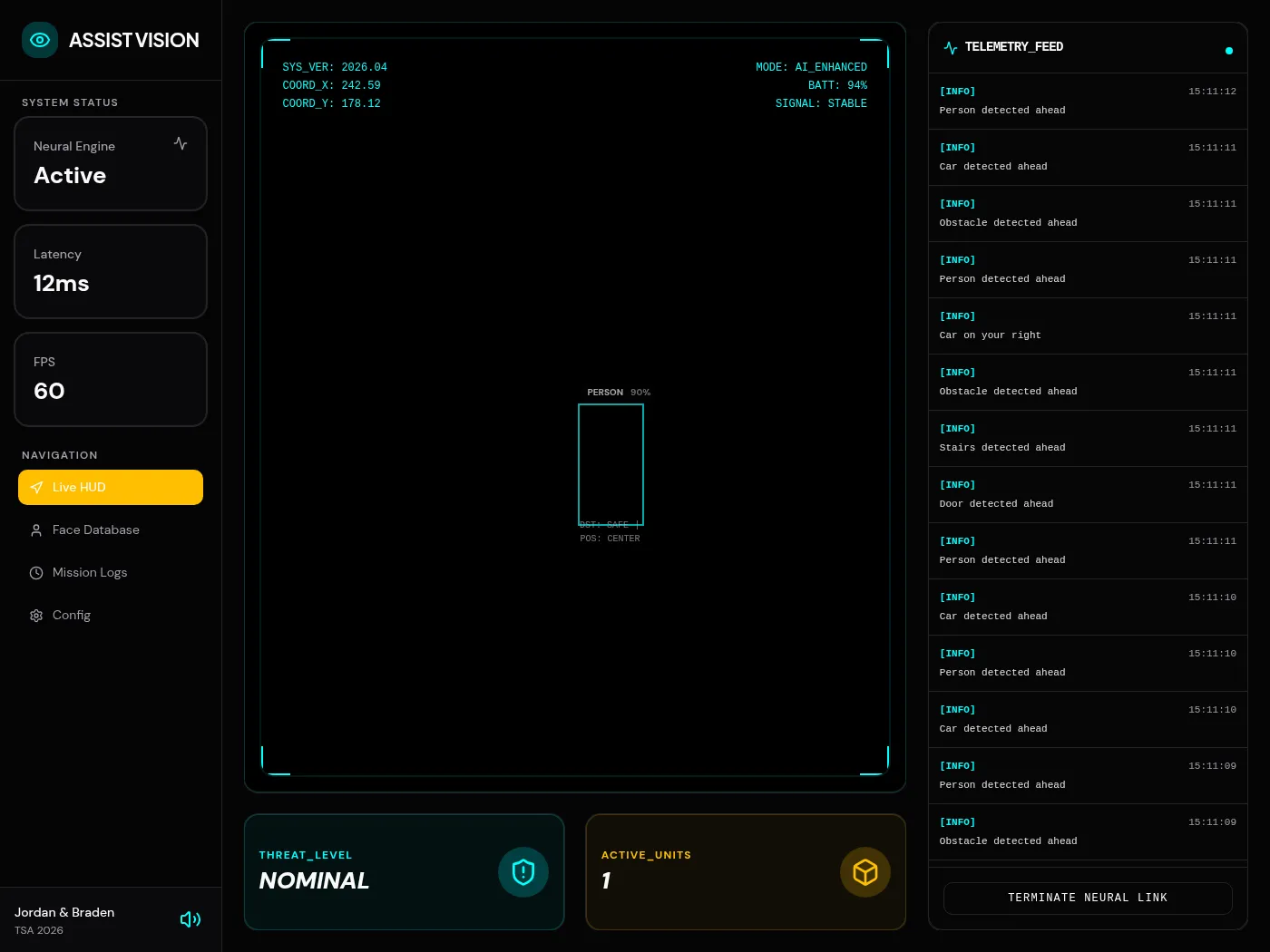 Assist Vision AI Website