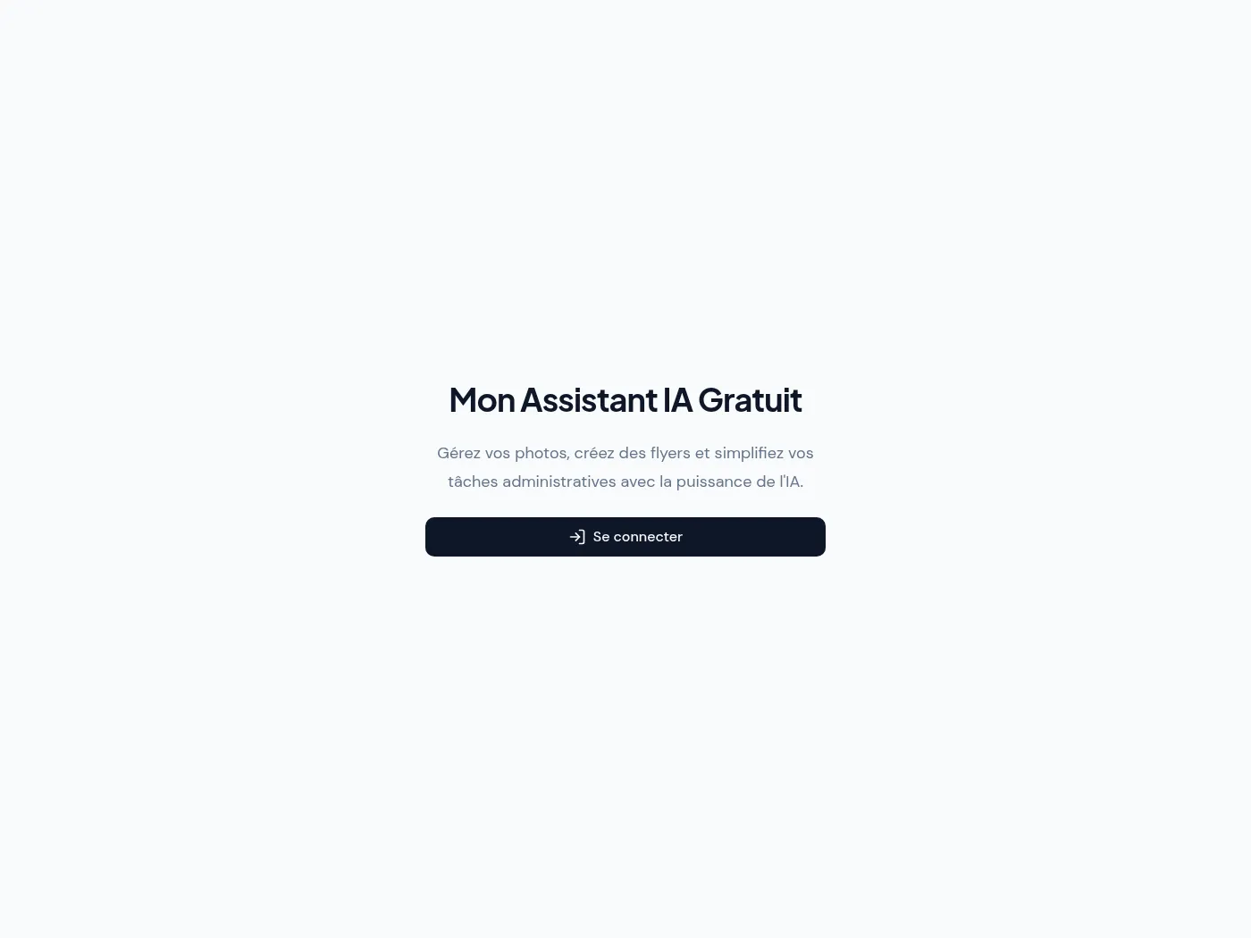Mon Assistant IA Gratuit