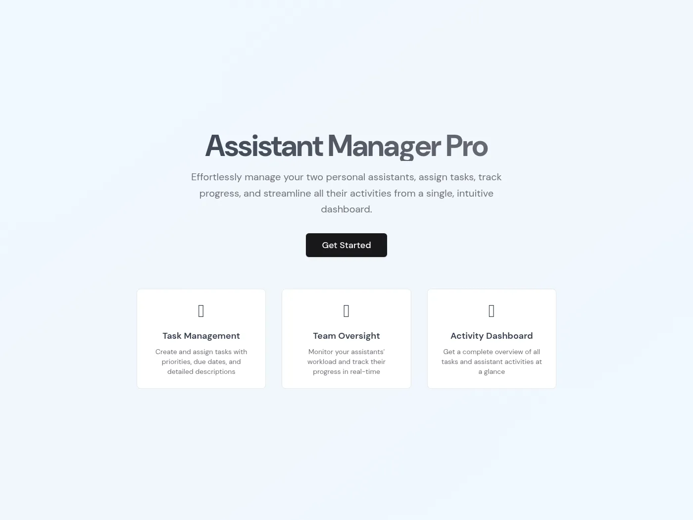 Assistant Manager Pro