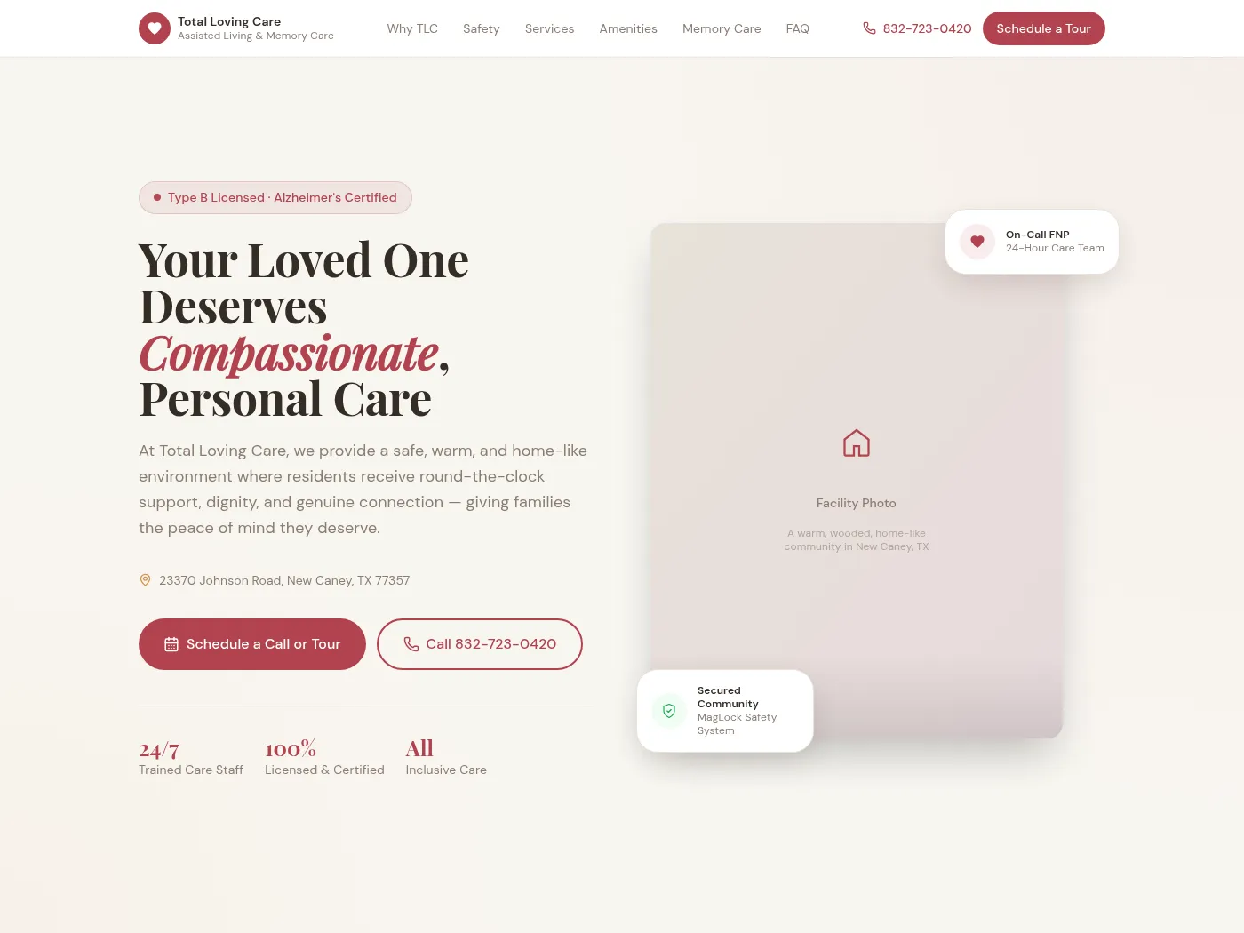 Total Loving Care Site