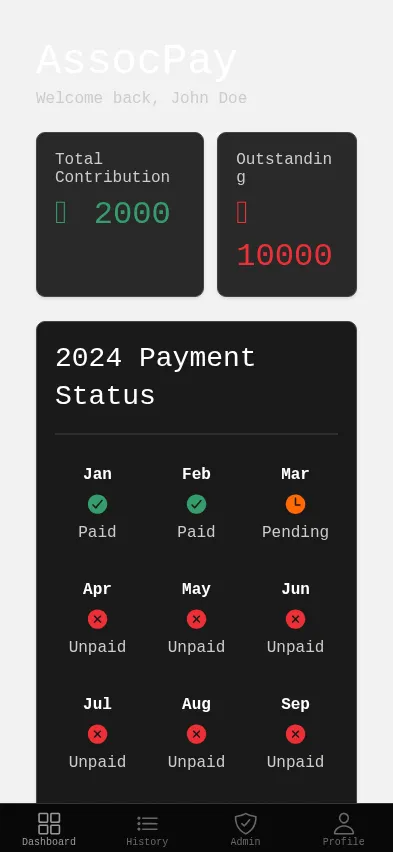 AssocPay Mobile Manager