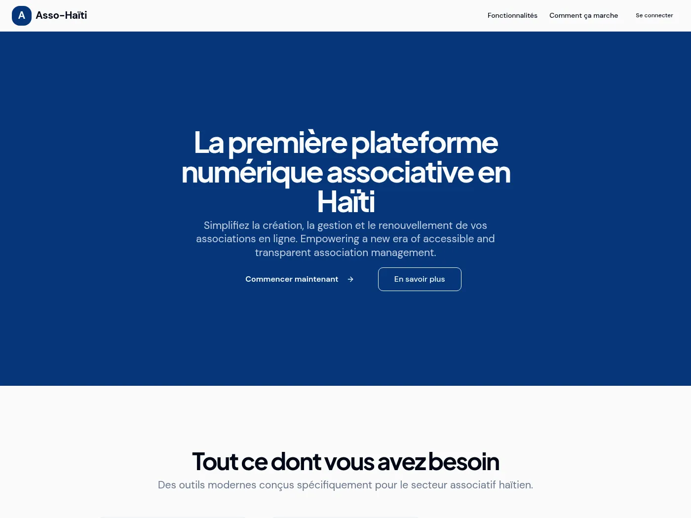 Asso-Haïti Platform