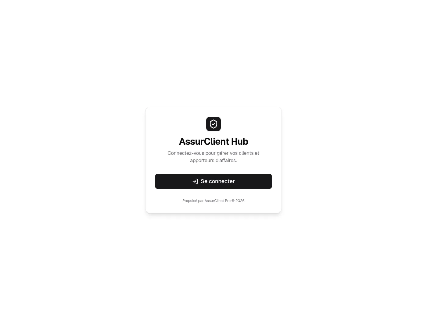 AssurClient Hub
