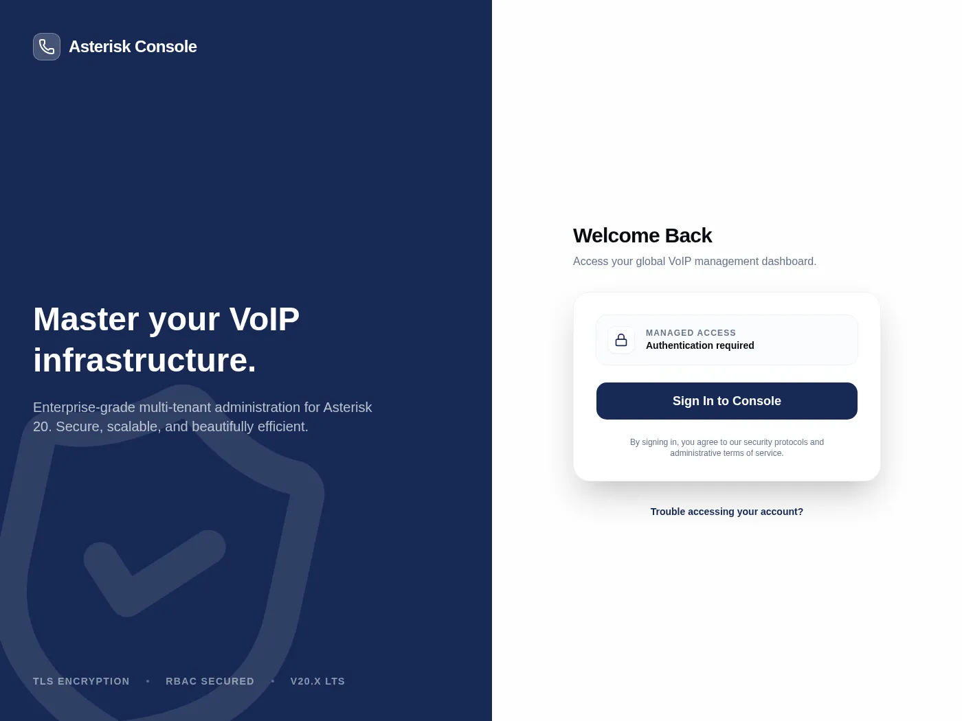 Asterisk Web Console