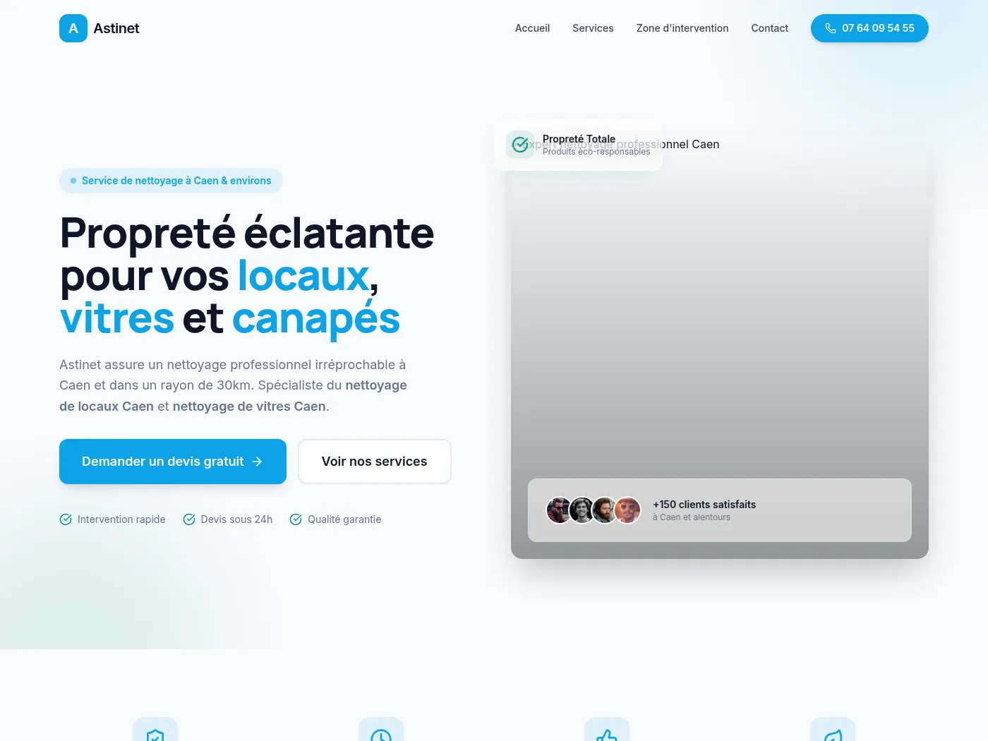 Astinet Cleaning Web Launch