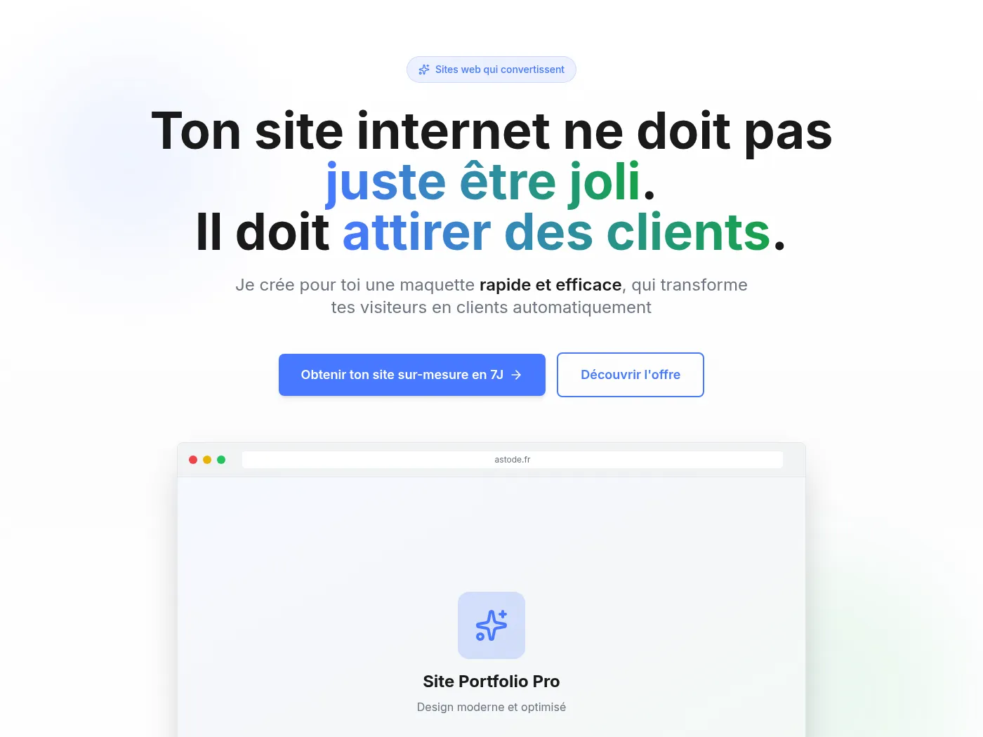 Astode Pro Portfolio