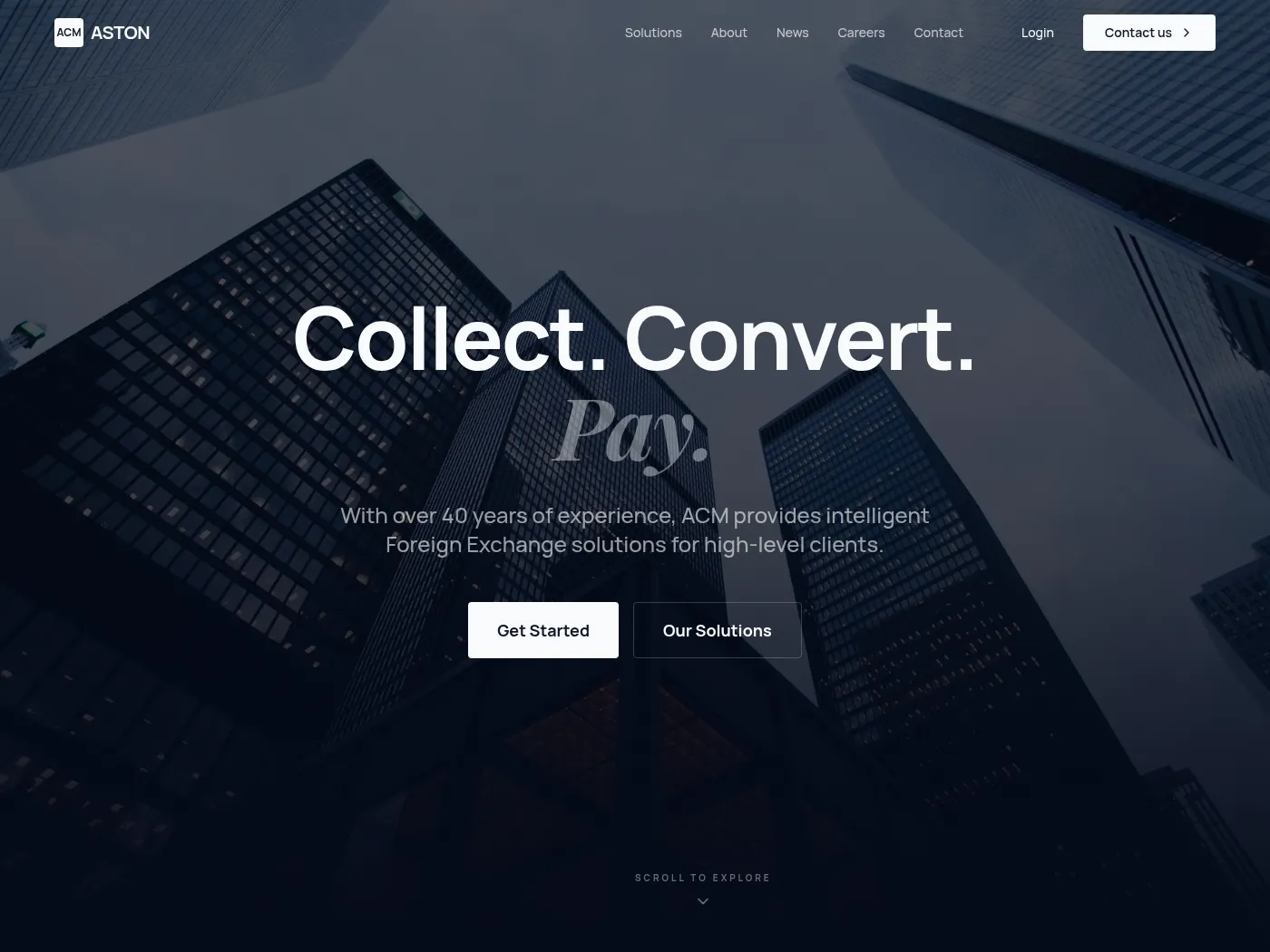AstonCM Website Clone