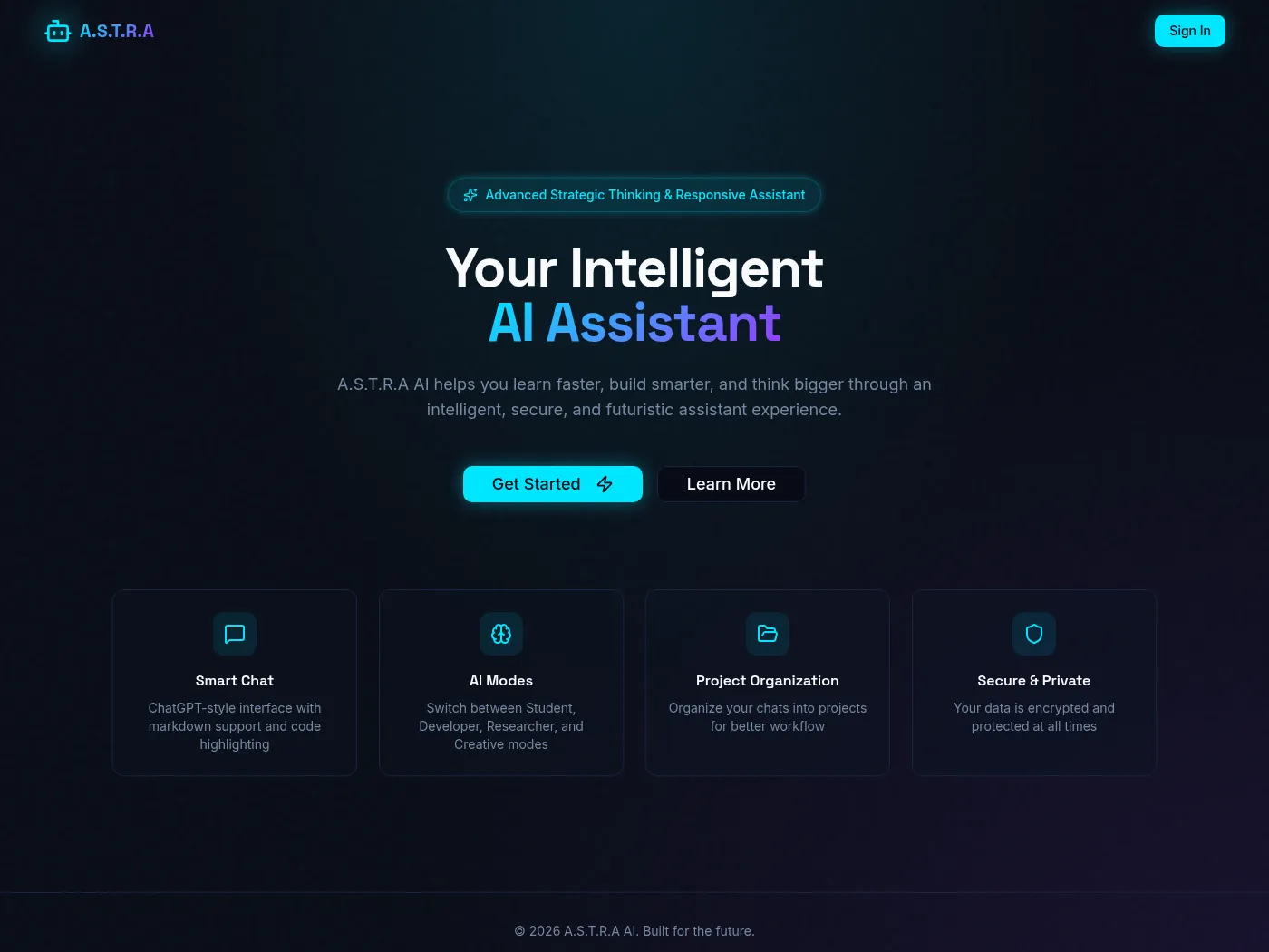 A.S.T.R.A AI Assistant