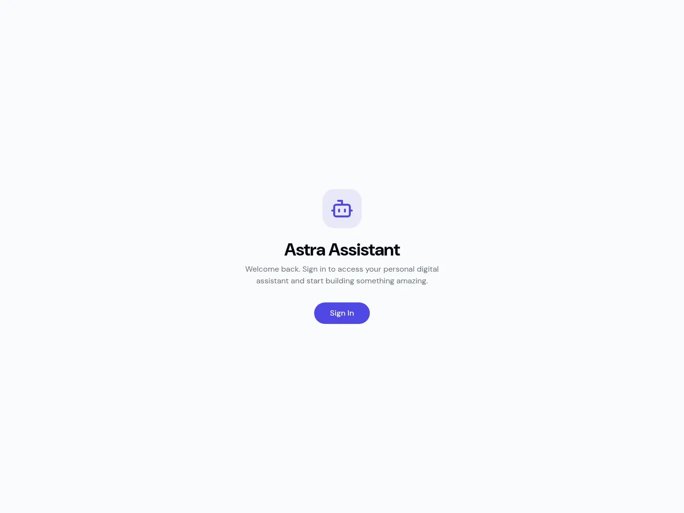 Astra Digital Assistant