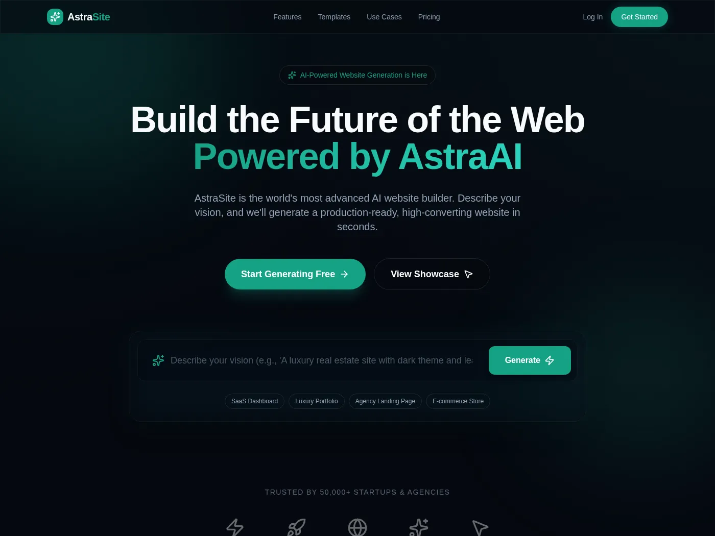 AstraSite Builder
