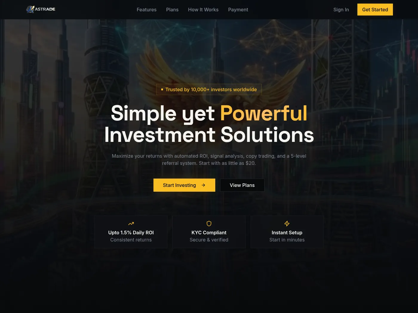 AstradeFX Platform