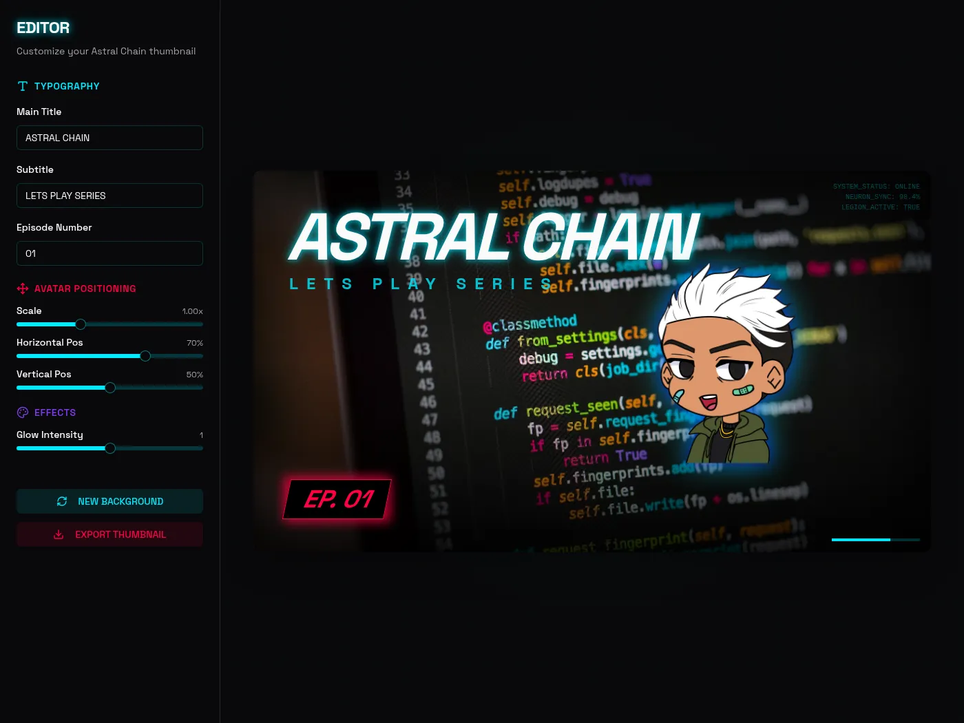 Astral Chain Play Series Thumbnail