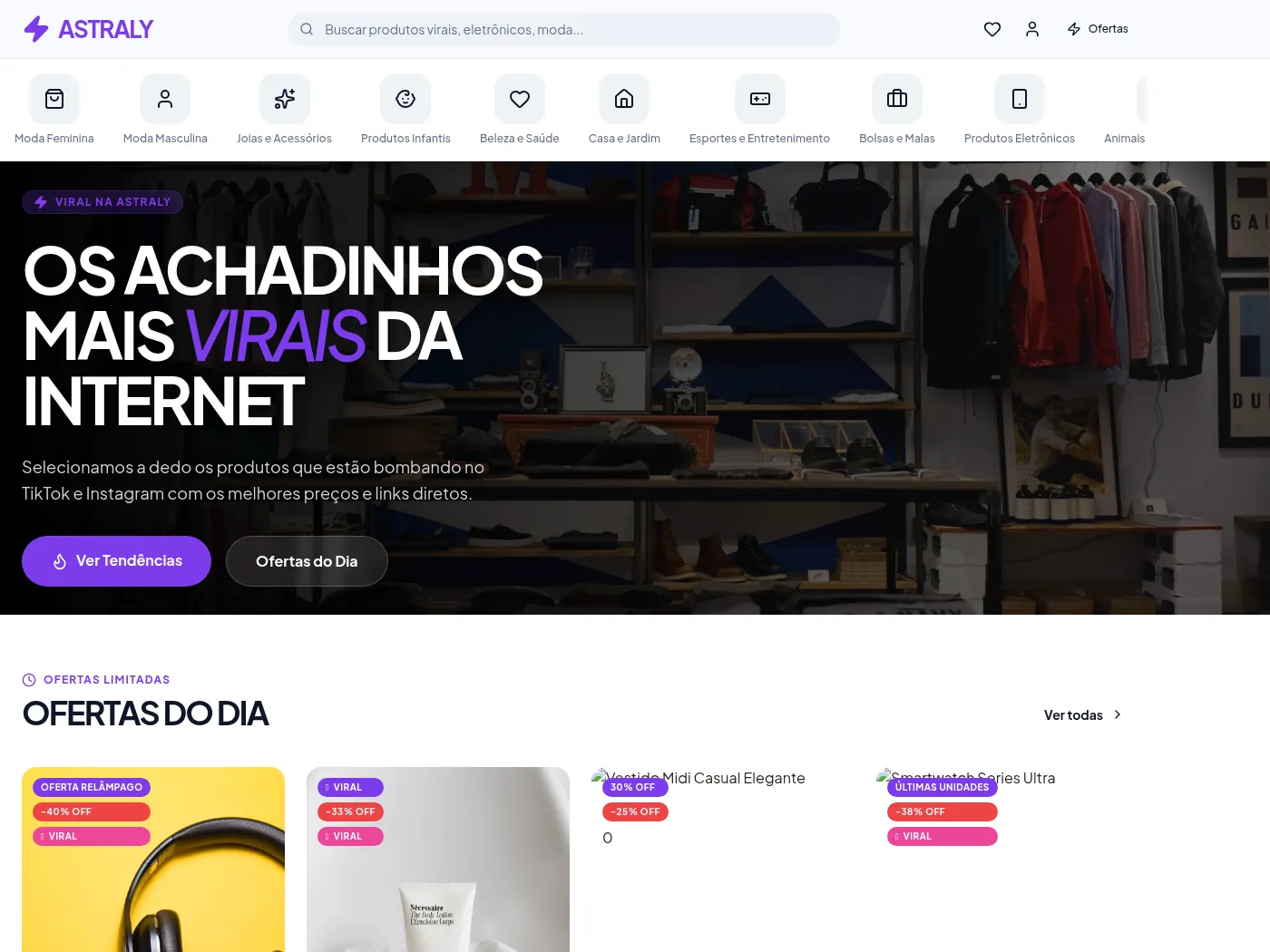 Astraly Marketplace Vitrine