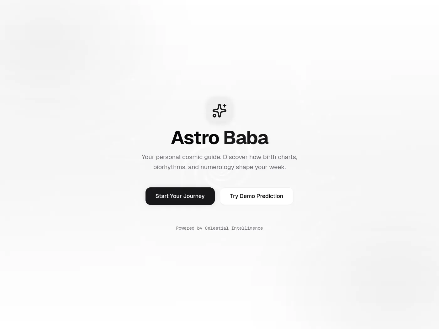 Astro Baba Web App