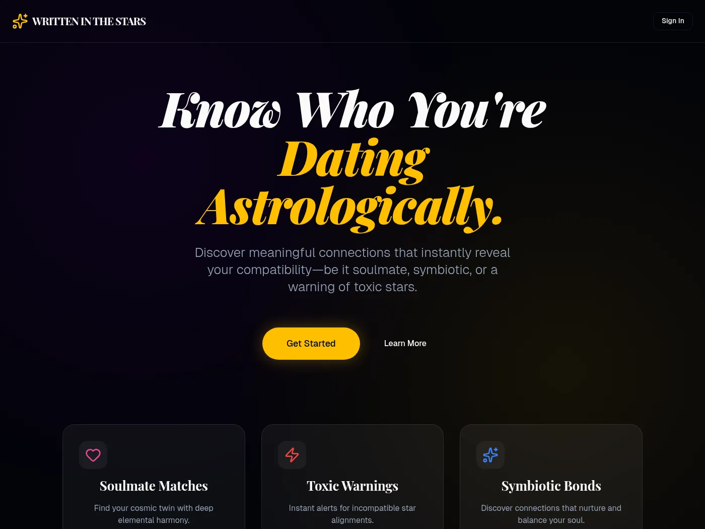 Written In The Stars