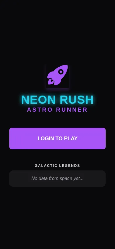 AstroRunner Neon Rush
