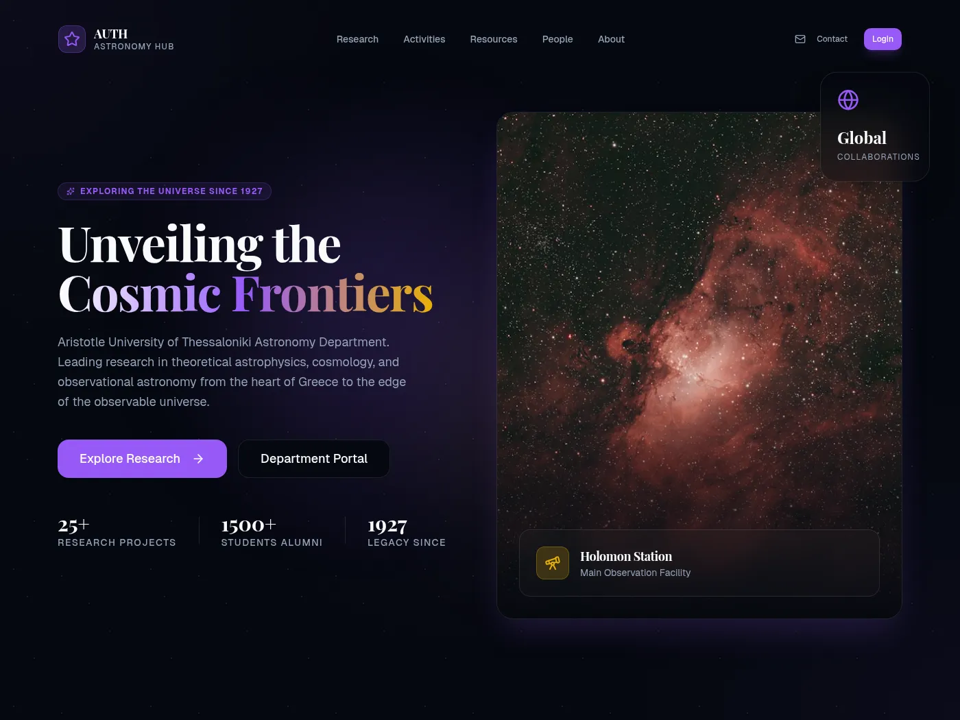 Astronomy Hub Web