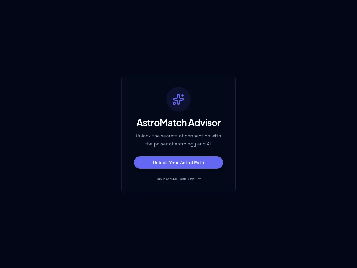 AstroMatch Advisor