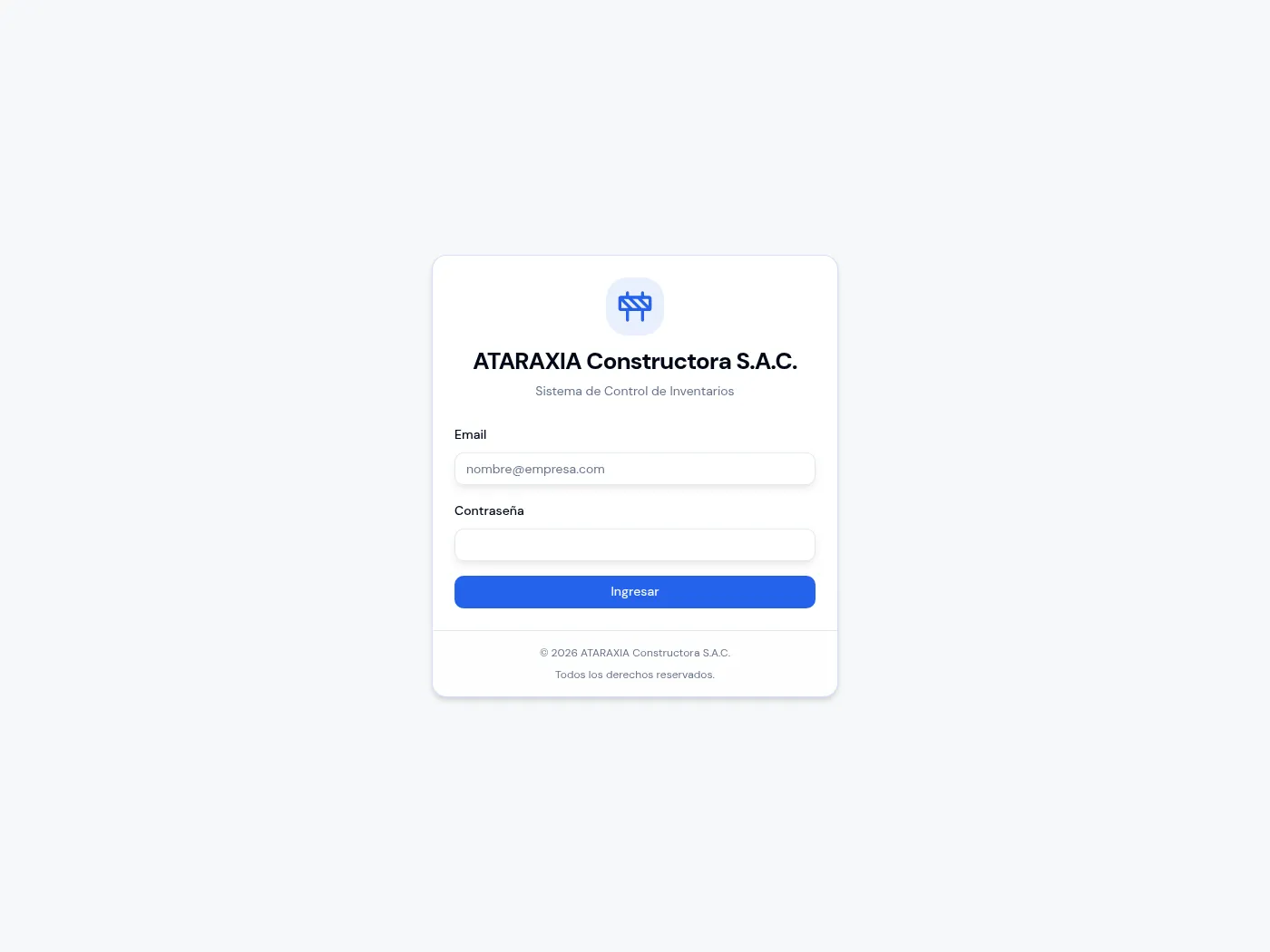 Ataraxia Inventory Suite