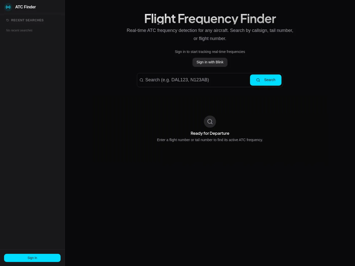 ATC Frequency Finder