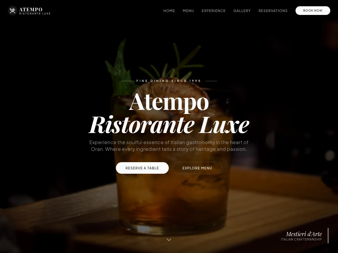 Atempo Ristorante Luxe