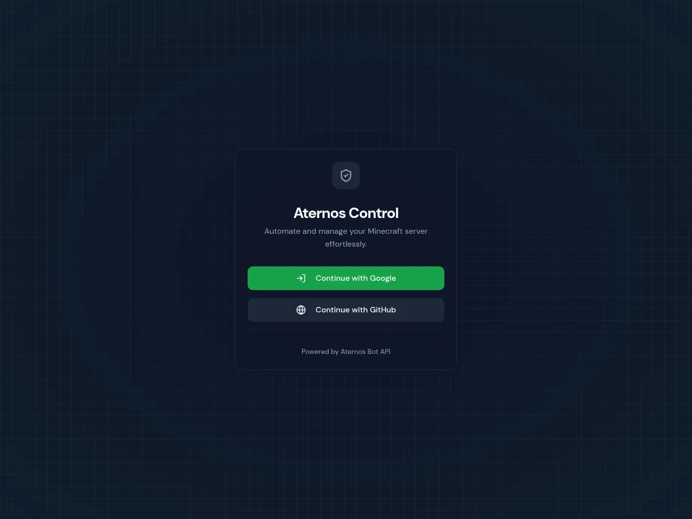 Aternos Server Bot