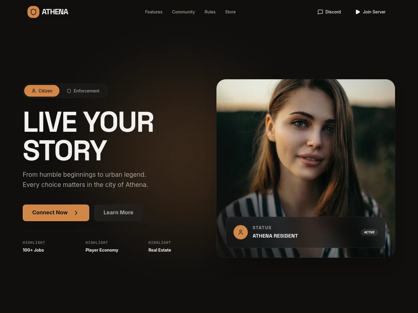 ATHENA Roleplay Hub