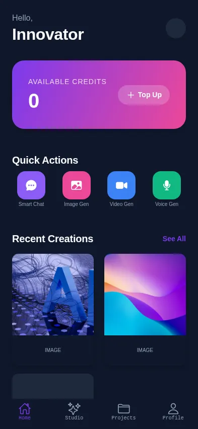 ATHIA AI Creation Ecosystem