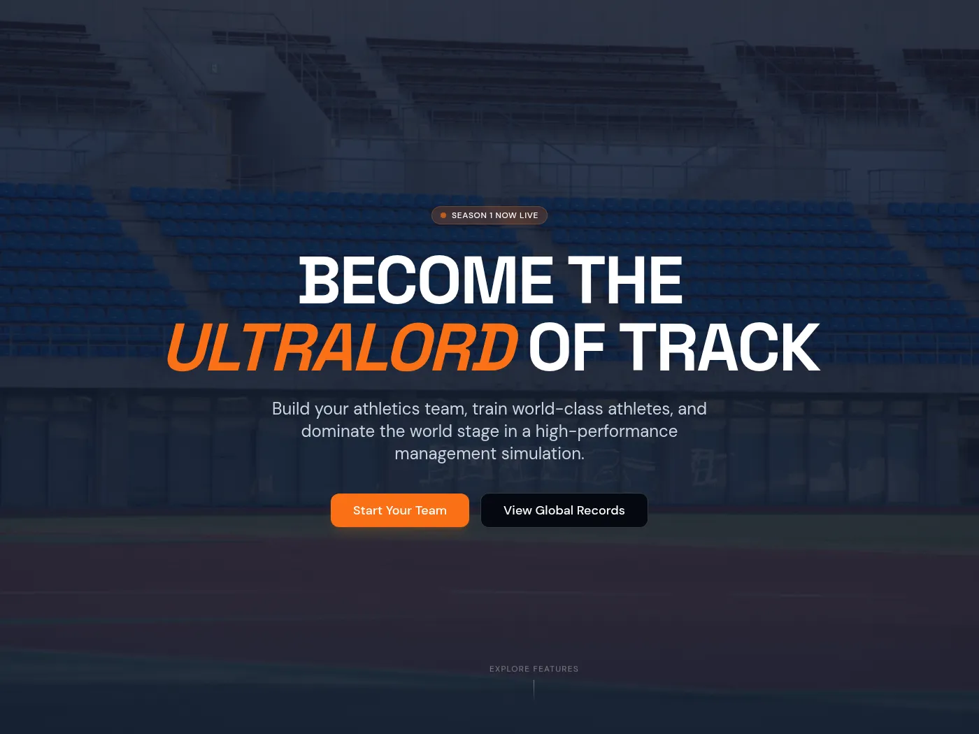 Athletics Manager Game
