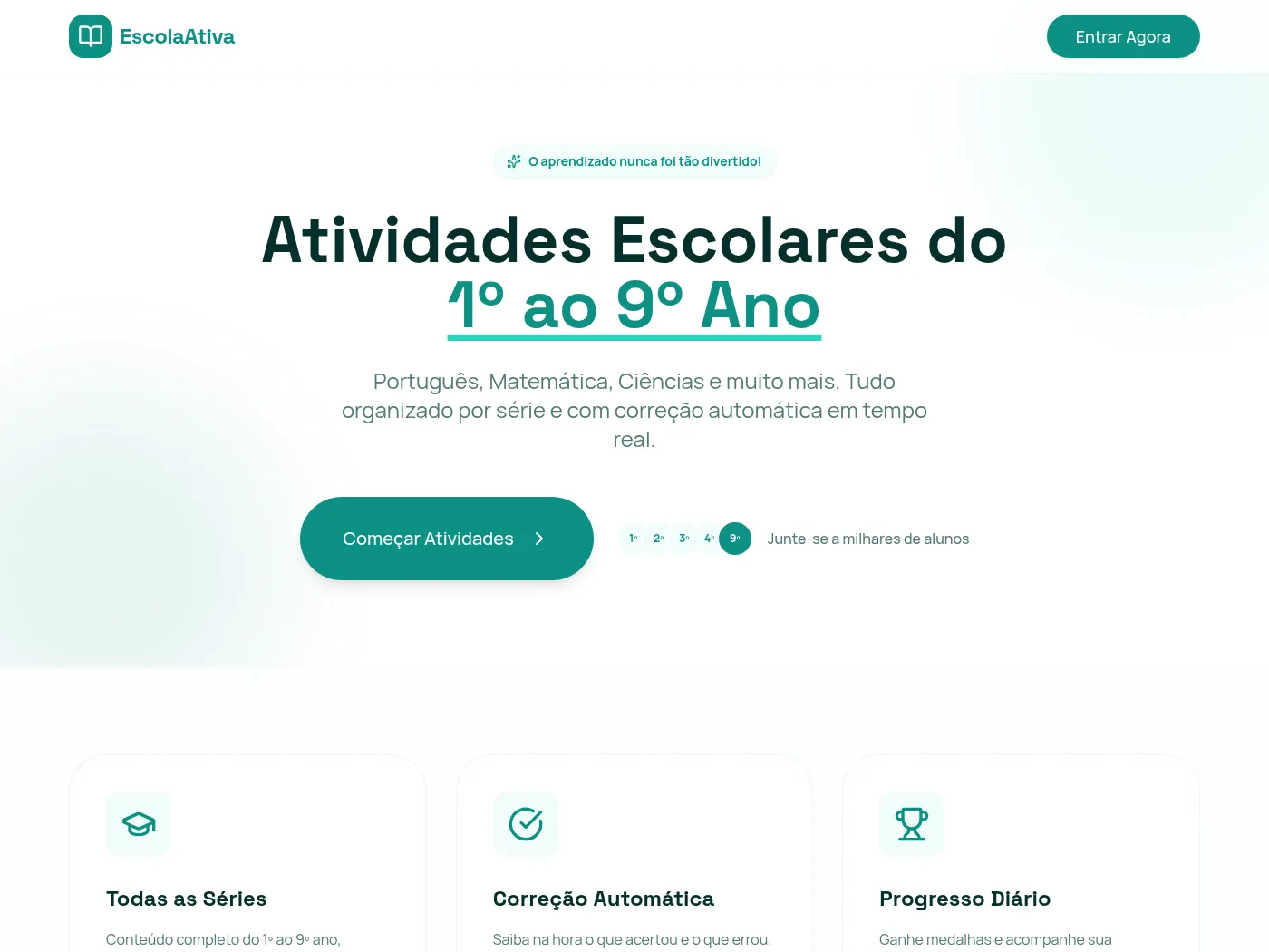 Atividades Escolares App