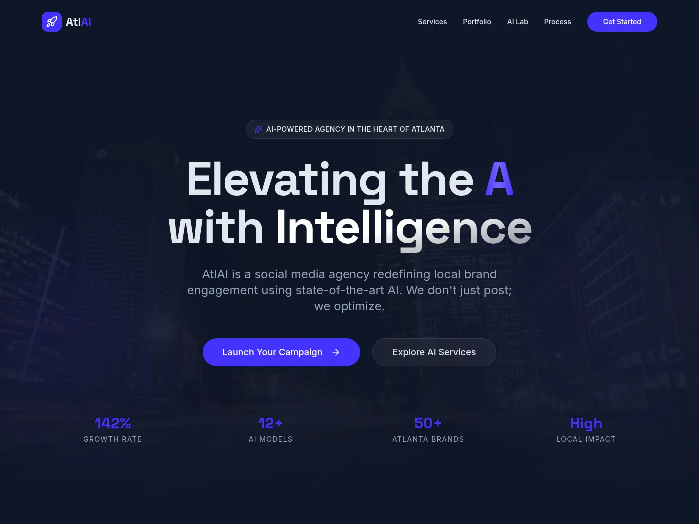 AtlAI Social Media Site