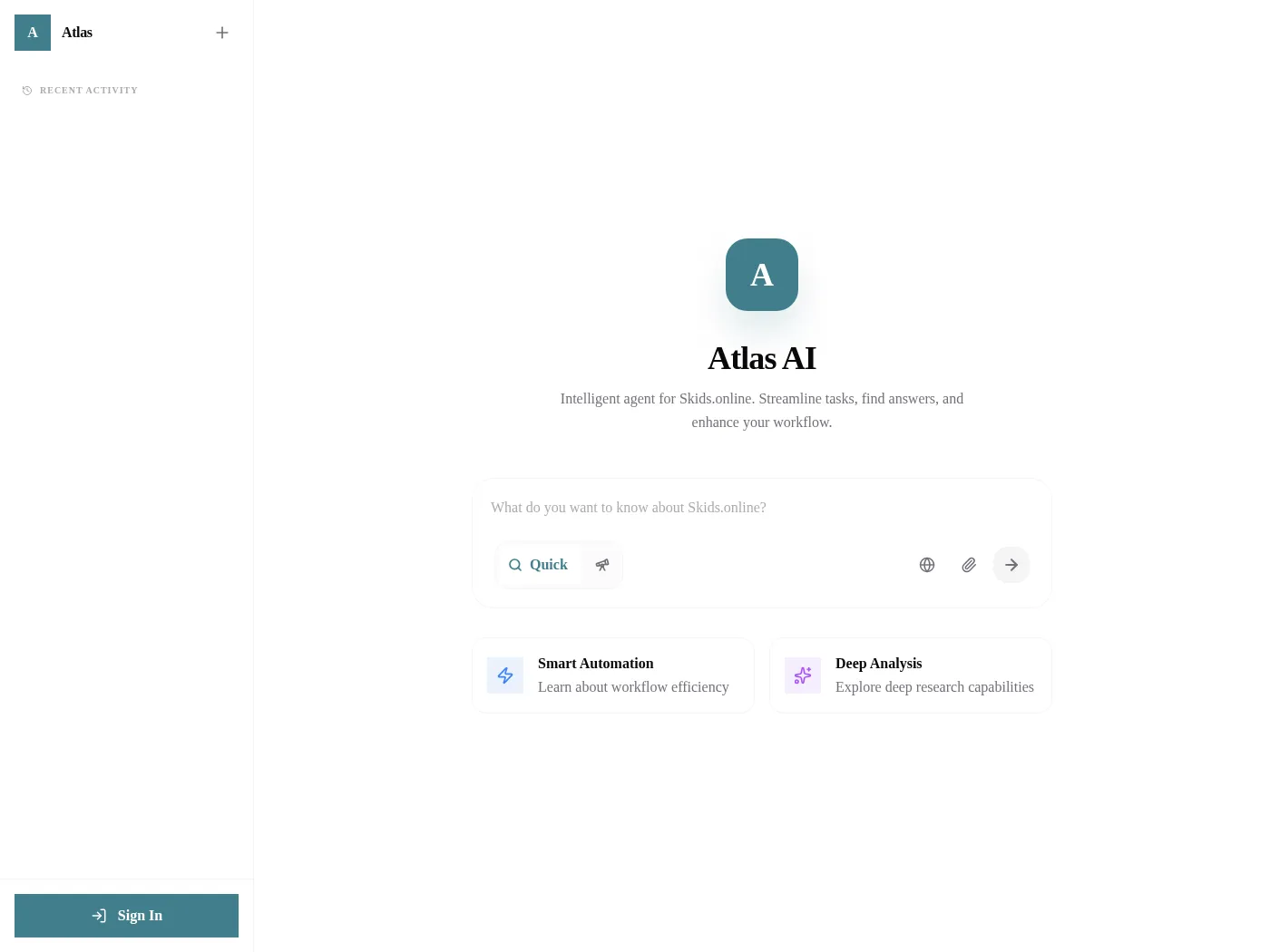 Atlas AI Agent
