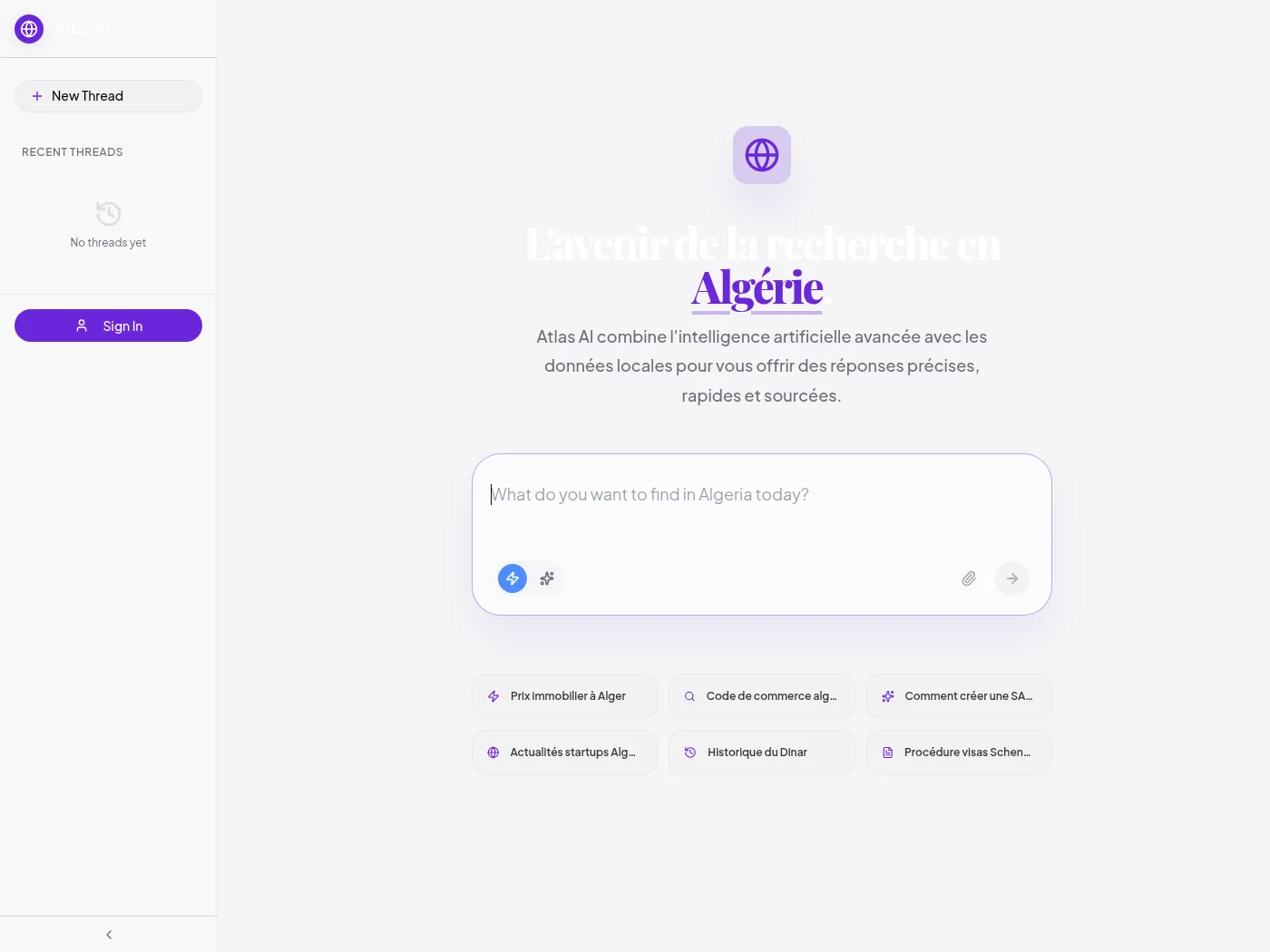 Atlas AI Search